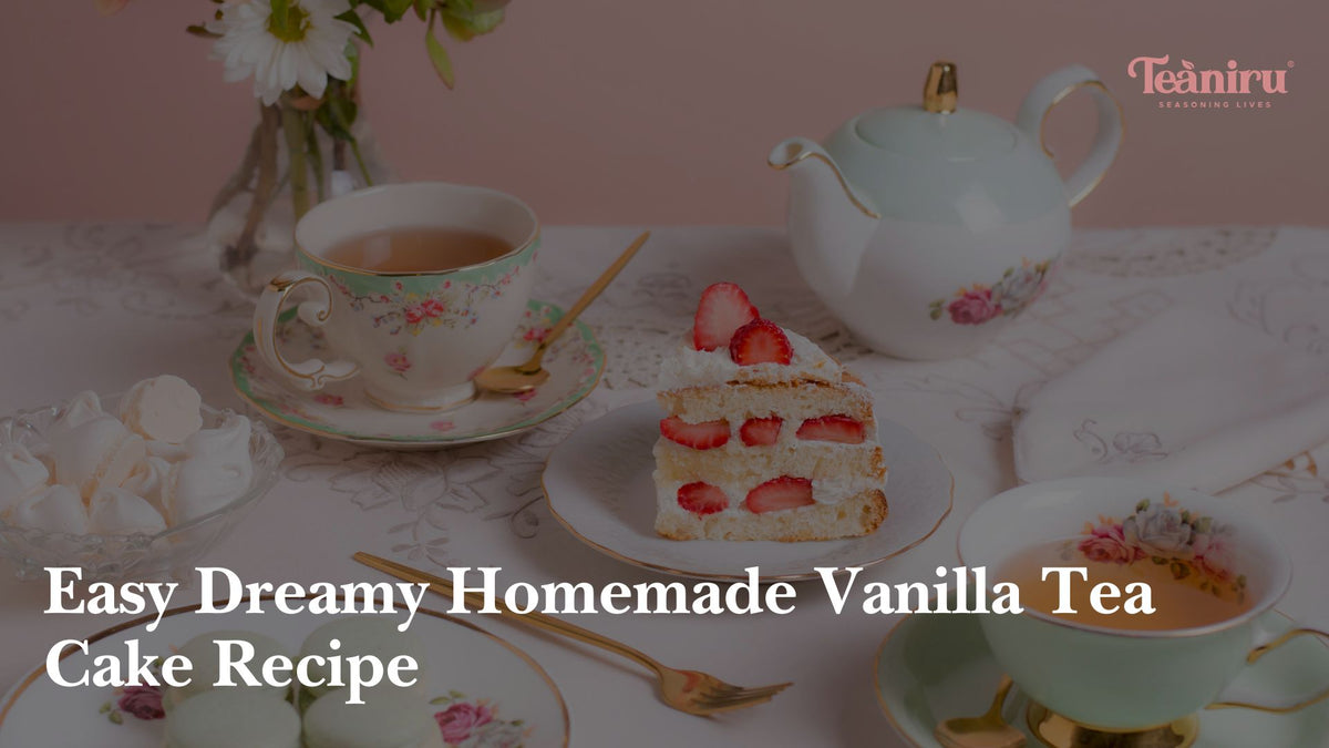 Easy Dreamy Homemade Vanilla Tea Cake Recipe